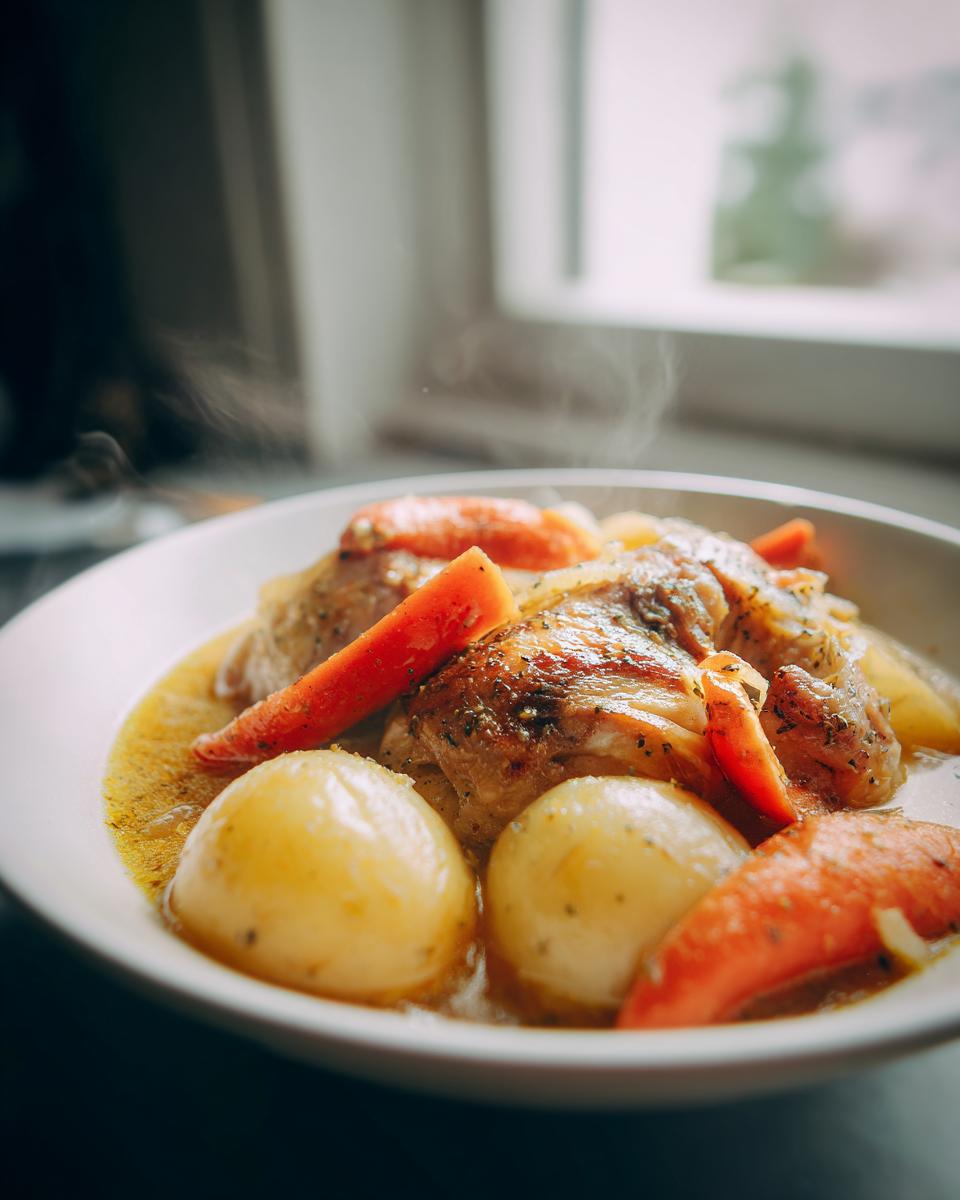 5-Star Chicken Stew with Potatoes and Carrots - Pure Comfort ...