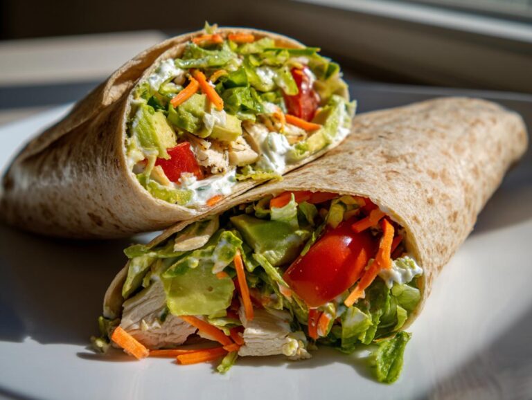 15-Minute Healthy Wrap Recipes for Lunch That Never Fail ...