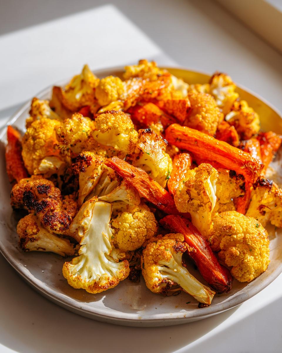 Perfect Roasted Cauliflower and Carrots in Just 25 Minutes ...