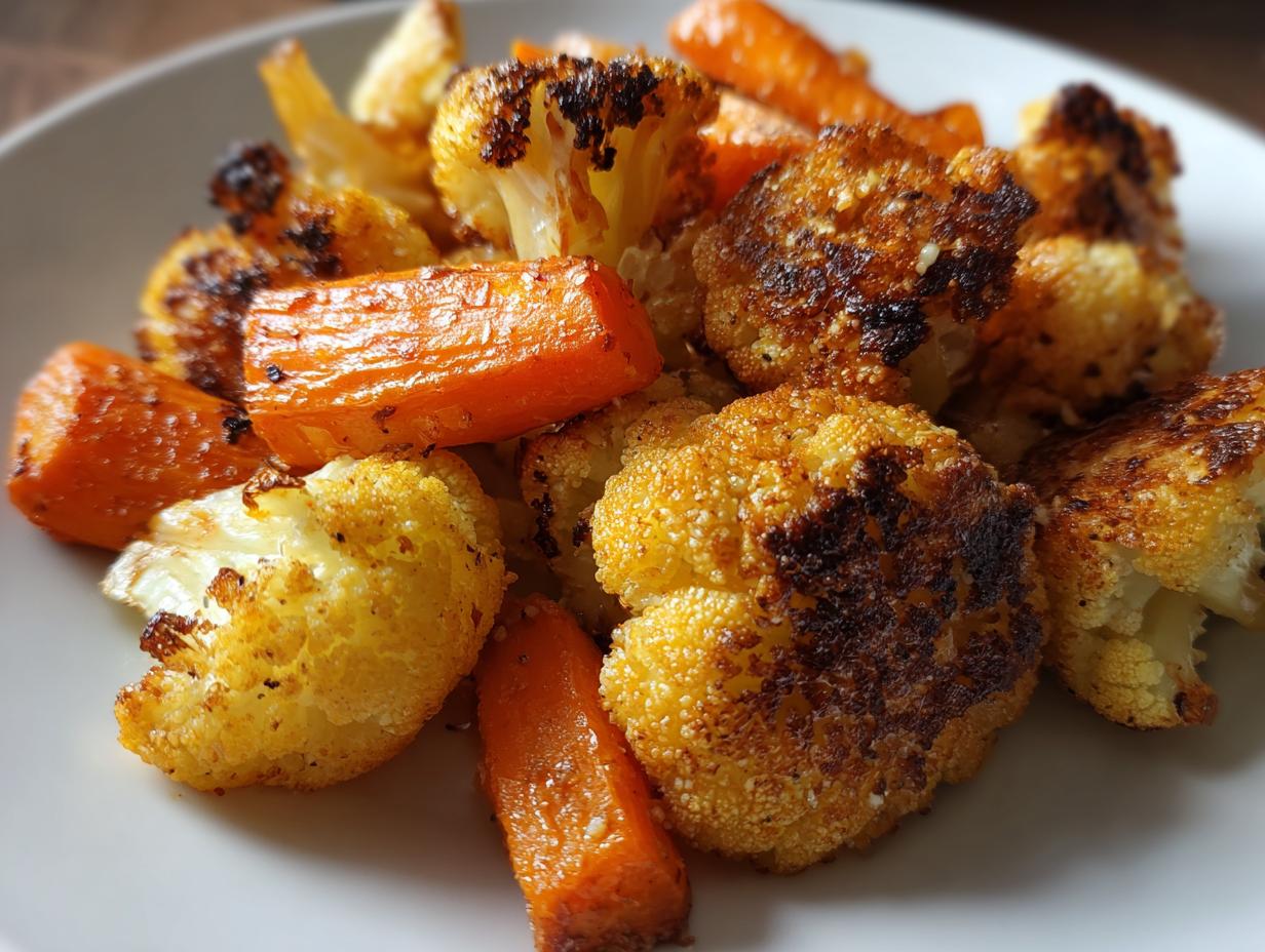 Perfect Roasted Cauliflower and Carrots in Just 25 Minutes ...